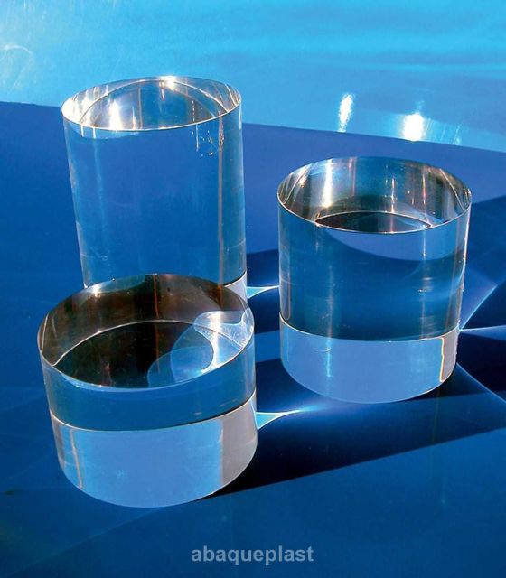 Plastique PMMA coulé transparent et couleur