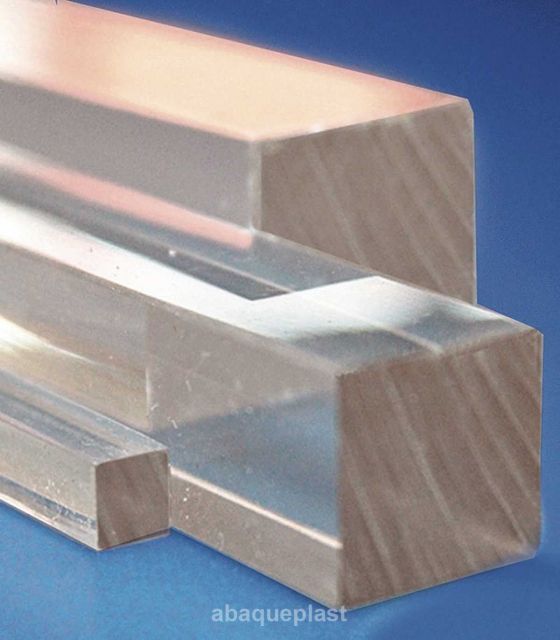 Plastique PMMA coulé transparent et couleur