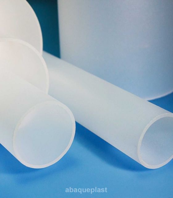 Tube PMMA transparent extrudé 2 mètres