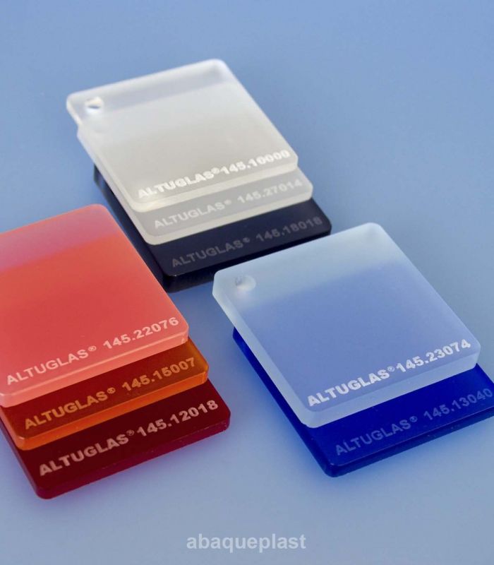 Altuglas™ - Plaque PMMA coulé (acrylique) dual satin Altuglas™