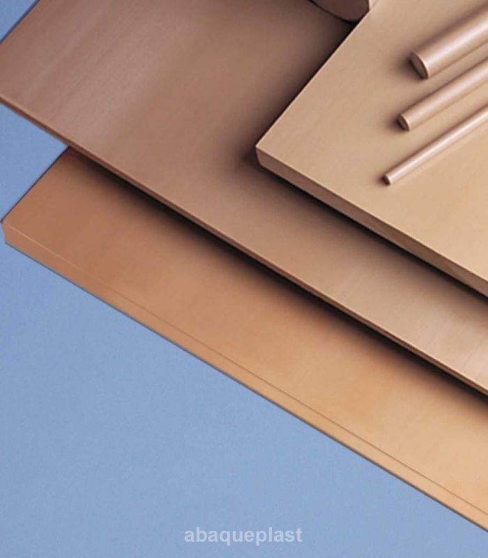 Plaque PEEK naturel extrudé