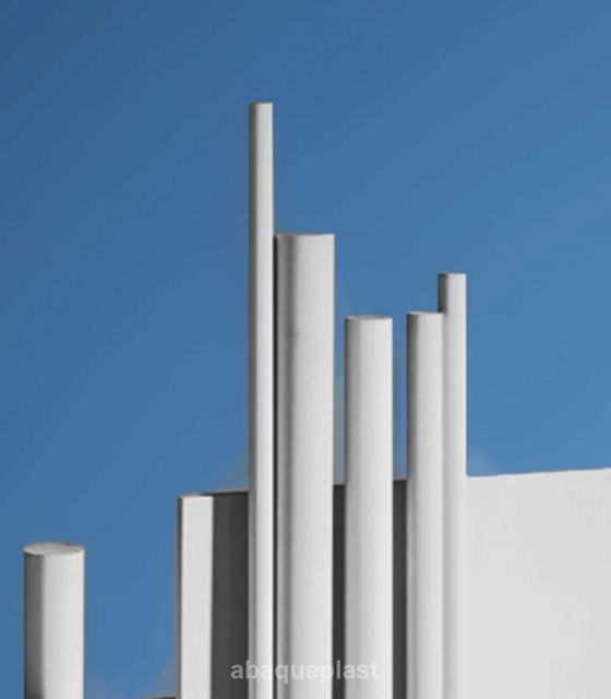 Plaque polytétrafluoréthylène blanc - PTFE - type Téflon®