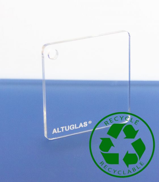 Altuglas™ 100.10000 - Plaque PMMA transparent plexi coulé (acrylique ...